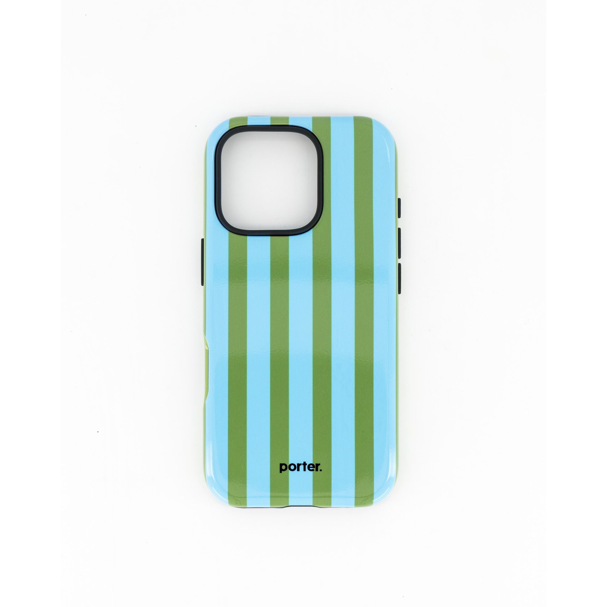 iPhone 16 Pro- Blue & Green Stripe – Porter